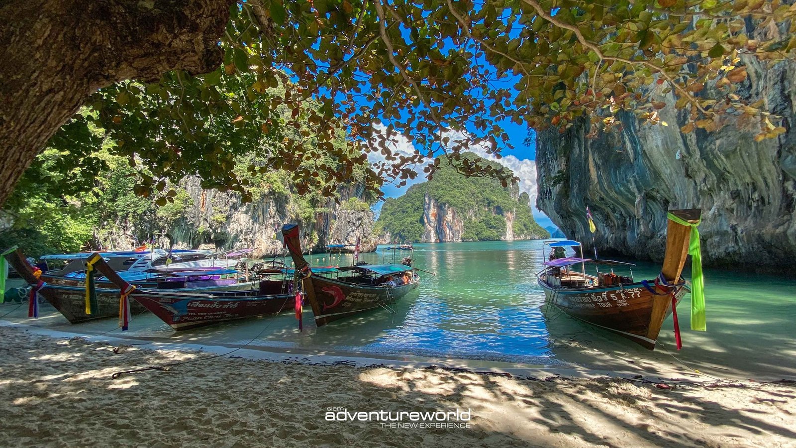 Krabi Highlights | 4 Islands Tour from Phuket by speedboat | Koh Hong